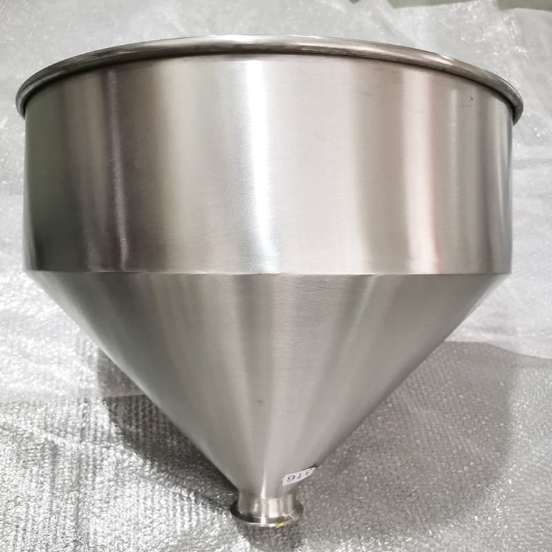 Heyi coal portable bulk powder coating stainless steel tank hopper 9 Liter