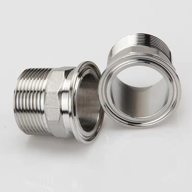 Sanitary Tri clamp x male Coupling
