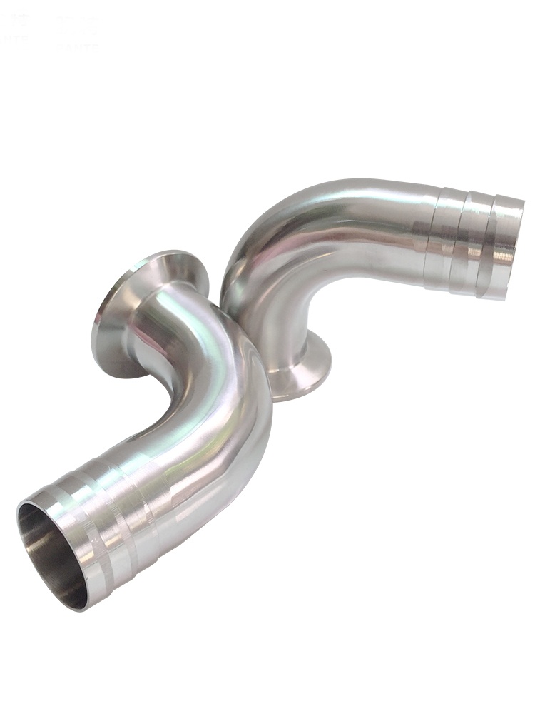 Sanitary Tri clamp Thread Weld elbow